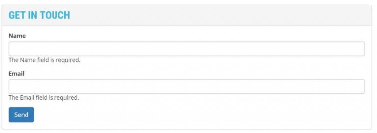 How To Validation Bootstrap in ASP.NET MVC How To Validation Bootstrap in ASP.NET MVC